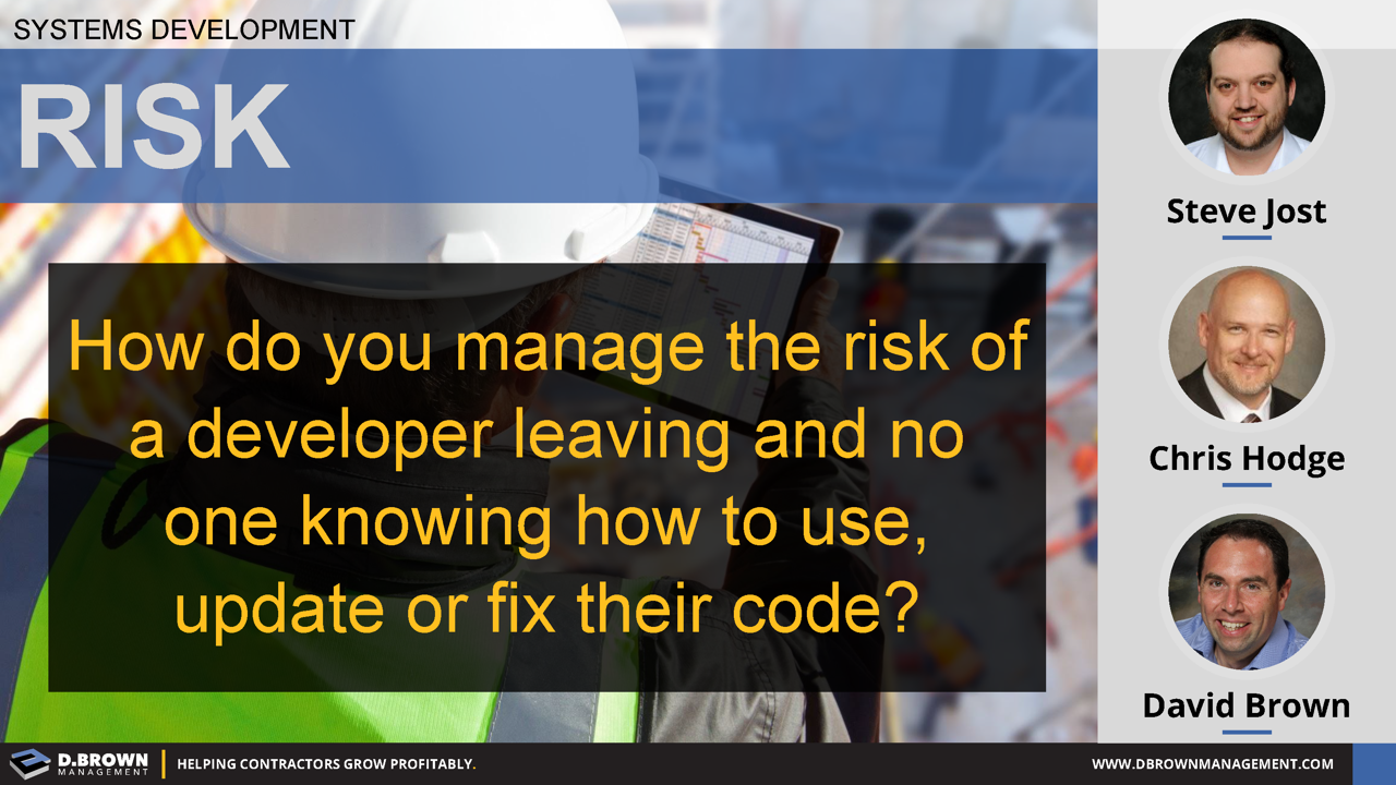 Building a Systems Development Team - Risk