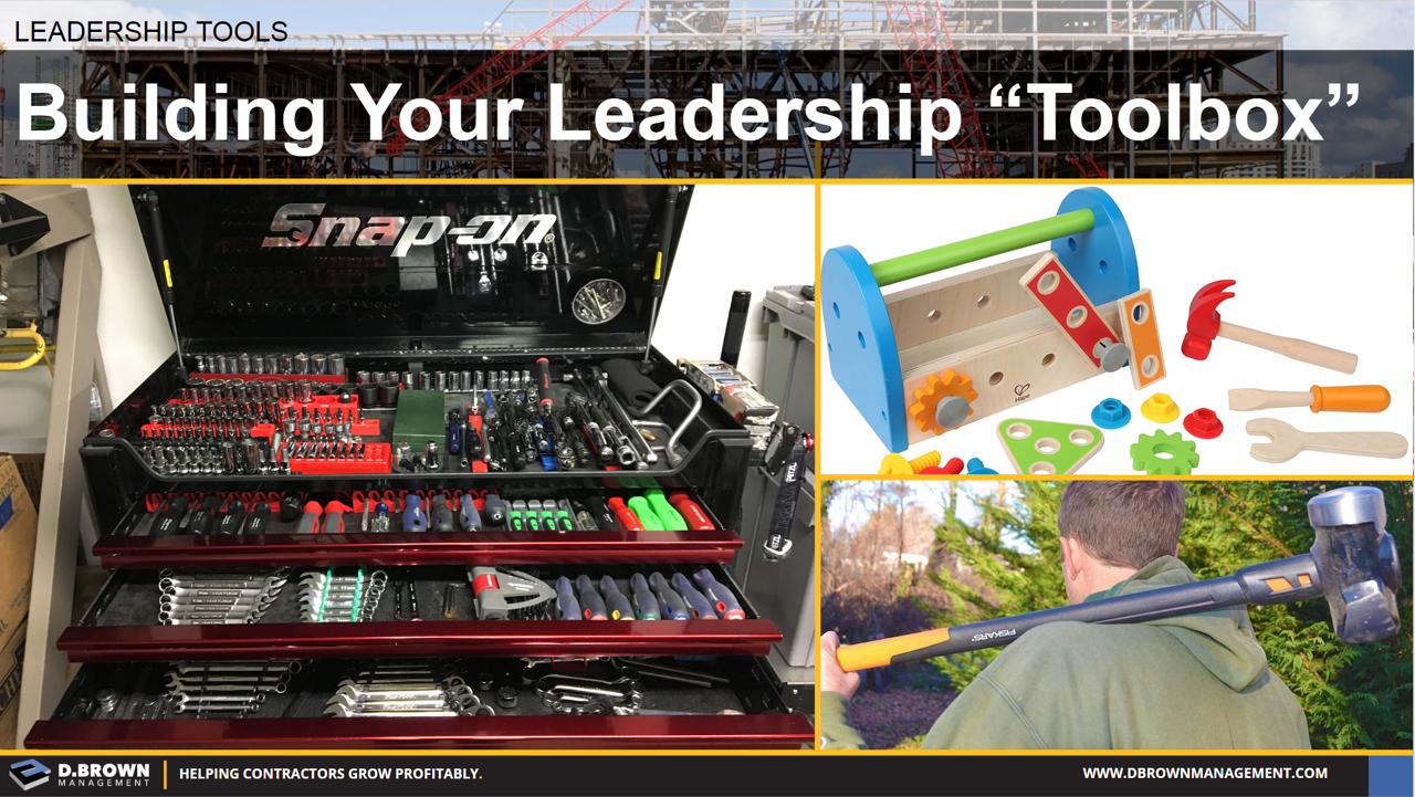 The Toolbox of a Leader