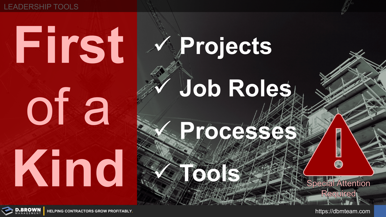 First of a Kind: Managing to Accelerate Outcomes and Mitigate Risks