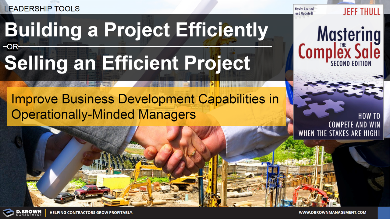 Selling an Efficient Project